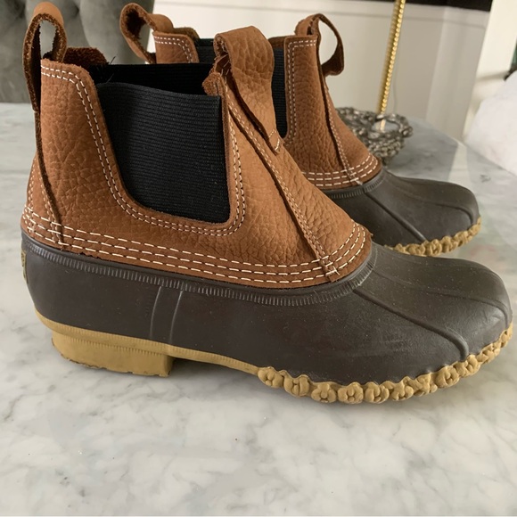 L.L. Bean | Shoes | Ll Bean Mens Bean Boots Brown 7m Made In Maine ...